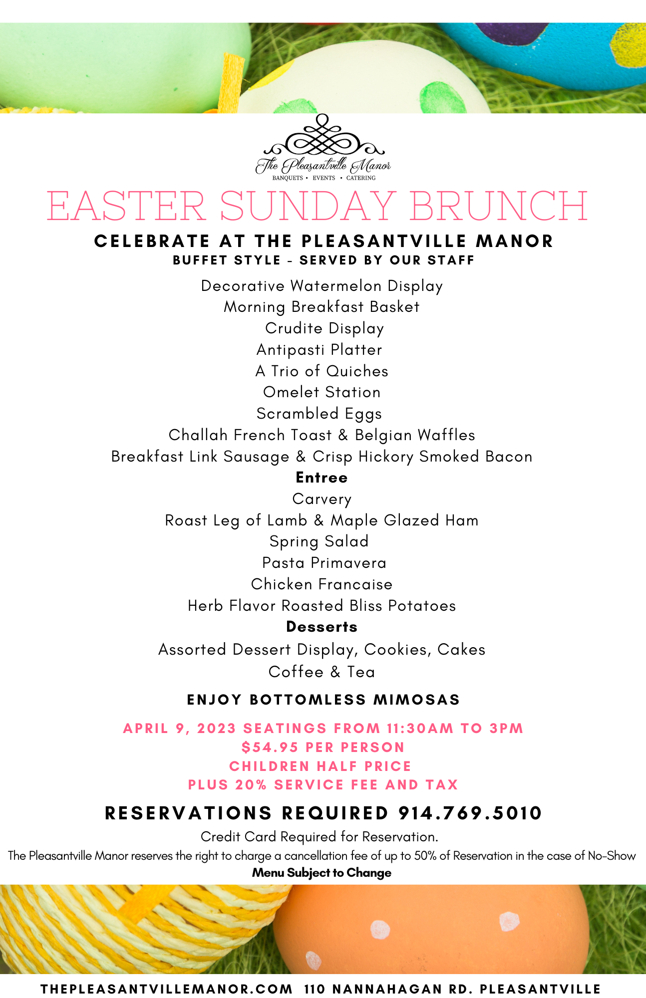 Sunday Brunch | The Pleasantville Manor